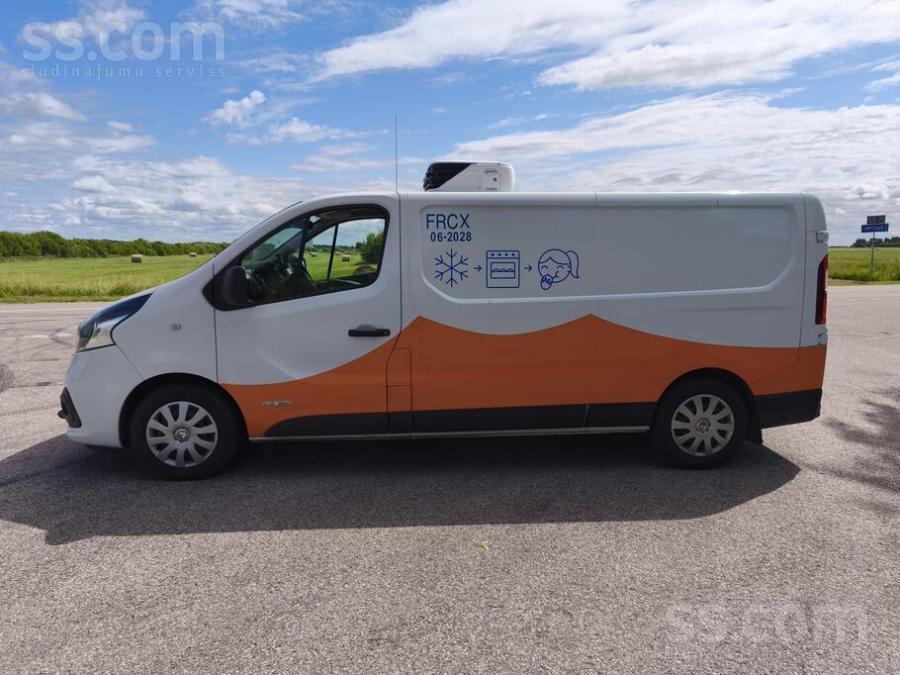 White Renault Trafic 2016 in Ventspils, with an engine capacity of 1.60 L and mileage of 173 thousand km for 15488 €, photo 6 on AUTOMOTO.COM.LV