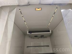 White Renault Trafic 2016 in Ventspils, with an engine capacity of 1.60 L and mileage of 173 thousand km for 15488 €, photo 8 on AUTOMOTO.COM.LV