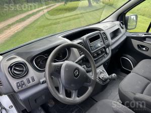 White Renault Trafic 2016 in Kuldiga, with an engine capacity of 1.60 L and mileage of 379 thousand km for 6800 €, photo 9 on AUTOMOTO.COM.LV