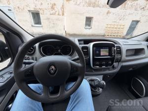 White Renault Trafic 2017 in Riga, with an engine capacity of 1.60 L and mileage of 161 thousand km for 8700 €, photo 9 on AUTOMOTO.COM.LV