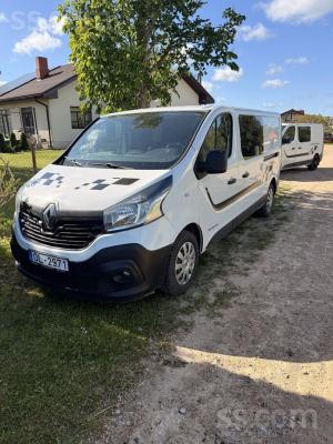 White Renault Trafic 2017 in Ogre, with an engine capacity of 1.60 L and mileage of 187 thousand km for 11800 €, photo 1 on AUTOMOTO.COM.LV