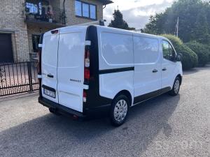 White Renault Trafic 2017 in Talsi, with an engine capacity of 1.60 L and mileage of 203 thousand km for 8900 €, photo 11 on AUTOMOTO.COM.LV