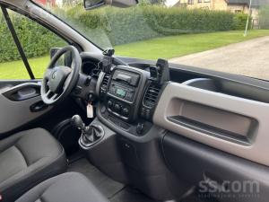 White Renault Trafic 2017 in Talsi, with an engine capacity of 1.60 L and mileage of 203 thousand km for 8900 €, photo 29 on AUTOMOTO.COM.LV