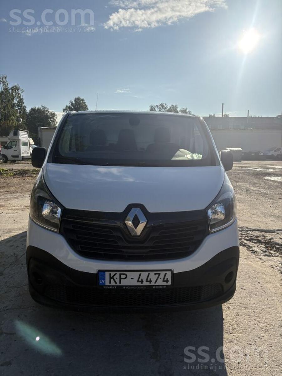 Balts Renault Trafic 2017 Rīga, ar dzinēja tilpumu 1.60 L un nobraukumu 470 tūkst. km par 6300 €, foto 4 vietnē AUTOMOTO.COM.LV