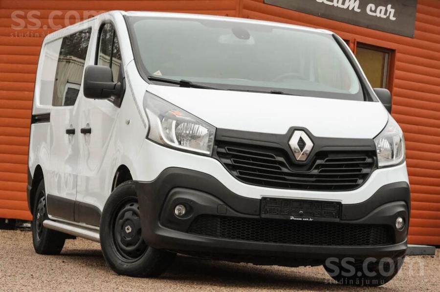 Balts Renault Trafic 2018 Tukums, ar dzinēja tilpumu 1.60 L un nobraukumu 311 tūkst. km par 8490 €, foto 1 vietnē AUTOMOTO.COM.LV
