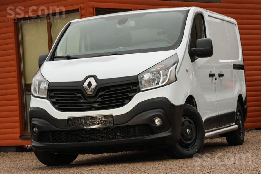 Balts Renault Trafic 2018 Tukums, ar dzinēja tilpumu 1.60 L un nobraukumu 311 tūkst. km par 8490 €, foto 2 vietnē AUTOMOTO.COM.LV