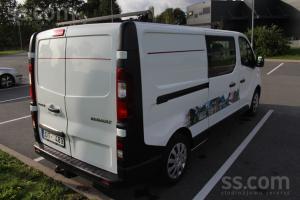 White Renault Trafic 2018 in Riga, with an engine capacity of 1.60 L and mileage of 98 thousand km for 14300 €, photo 7 on AUTOMOTO.COM.LV