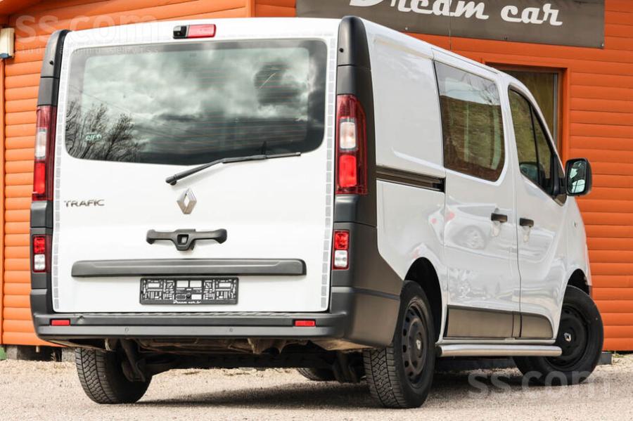 Balts Renault Trafic 2018 Tukums, ar dzinēja tilpumu 1.60 L un nobraukumu 311 tūkst. km par 100 €, foto 5 vietnē AUTOMOTO.COM.LV
