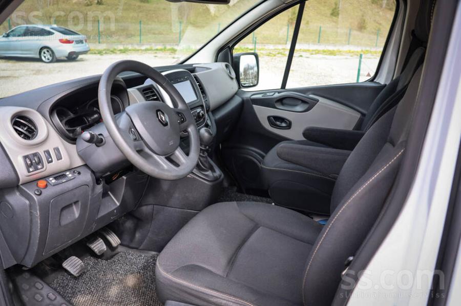 Balts Renault Trafic 2018 Tukums, ar dzinēja tilpumu 1.60 L un nobraukumu 311 tūkst. km par 100 €, foto 7 vietnē AUTOMOTO.COM.LV