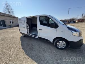 White Renault Trafic 2018 in Jekabpils, with an engine capacity of 1.60 L and mileage of 330 thousand km for 8700 €, photo 3 on AUTOMOTO.COM.LV