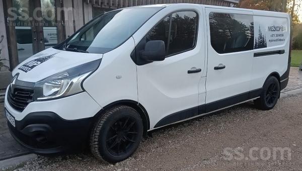 Рено Трафик 2018 в Тукумс на AUTOMOTO.COM.LV Белый Рено Трафик 2018 в Тукумс, объемом двигателя 1.60 л и пробегом 254 тыс. км за 13000 €, фото 3 на AUTOMOTO.COM.LV