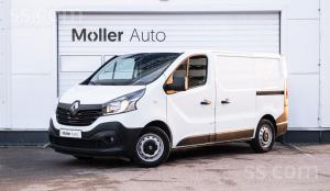 White Renault Trafic 2019 in Riga, with an engine capacity of 1.60 L and mileage of 141 thousand km for 12650 €, photo 1 on AUTOMOTO.COM.LV