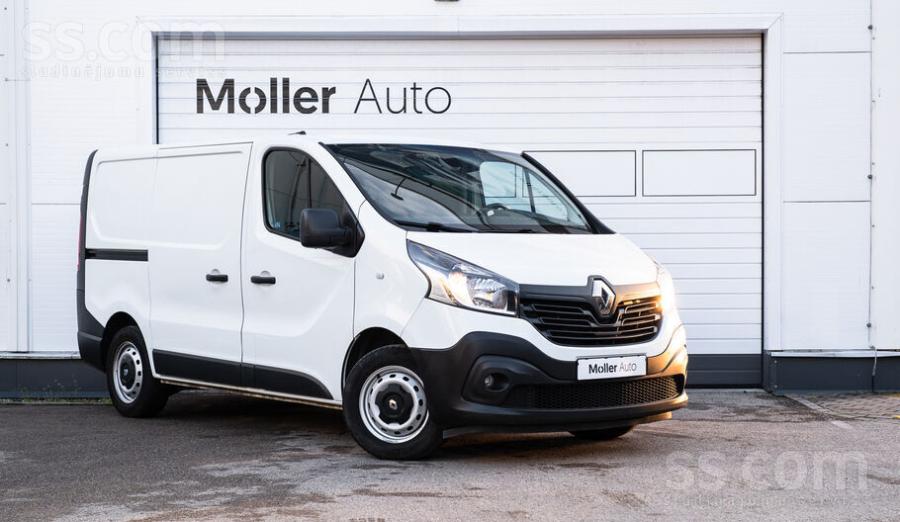 White Renault Trafic 2019 in Riga, with an engine capacity of 1.60 L and mileage of 141 thousand km for 12650 €, photo 2 on AUTOMOTO.COM.LV