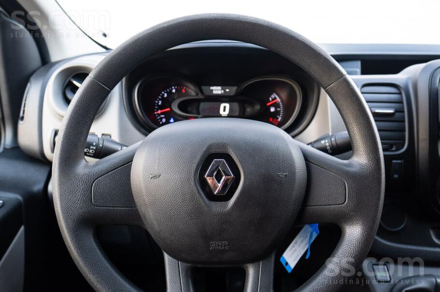 White Renault Trafic 2019 in Riga, with an engine capacity of 1.60 L and mileage of 141 thousand km for 12650 €, photo 14 on AUTOMOTO.COM.LV
