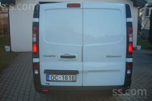 White Renault Trafic 2019 in Riga, with an engine capacity of 1.60 L and mileage of 174 thousand km for 4650 €, photo 7 on AUTOMOTO.COM.LV