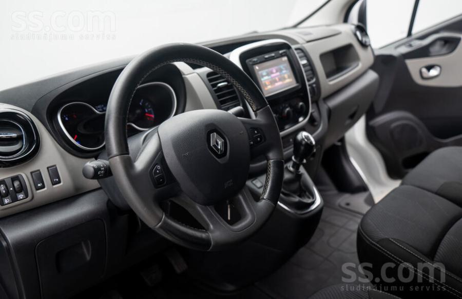 Balts Renault Trafic 2019 Tallina, ar dzinēja tilpumu 1.60 L un nobraukumu 173 tūkst. km par 11999 €, foto 9 vietnē AUTOMOTO.COM.LV