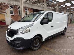 White Renault Trafic 2019 in Preili, with an engine capacity of 1.60 L and mileage of 155 thousand km for 9900 €, photo  on AUTOMOTO.COM.LV