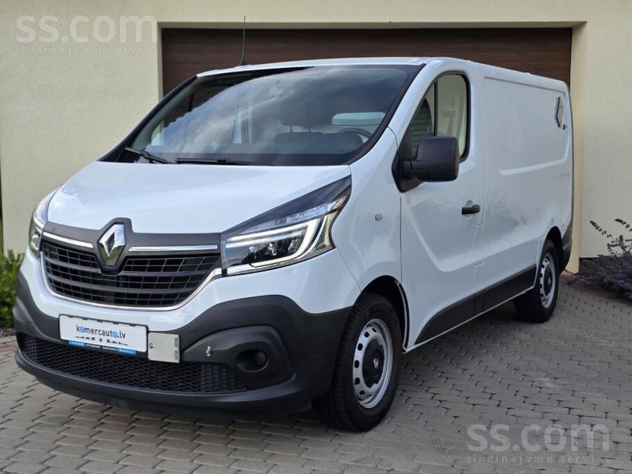 White Renault Trafic 2019 in Riga, with an engine capacity of 1.60 L and mileage of 114 thousand km for 12950 €, photo 1 on AUTOMOTO.COM.LV