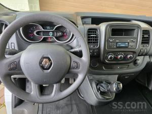 White Renault Trafic 2019 in Riga, with an engine capacity of 1.60 L and mileage of 114 thousand km for 12950 €, photo 17 on AUTOMOTO.COM.LV