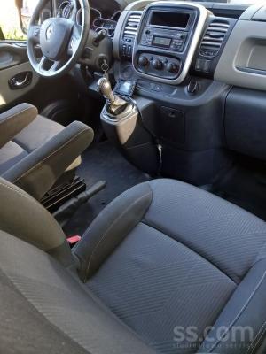 White Renault Trafic 2019 in Gulbene, with an engine capacity of 1.60 L and mileage of 126 thousand km for 14000 €, photo 10 on AUTOMOTO.COM.LV