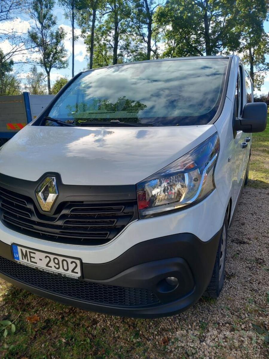 White Renault Trafic 2019 in Gulbene, with an engine capacity of 1.60 L and mileage of 126 thousand km for 14000 €, photo 15 on AUTOMOTO.COM.LV