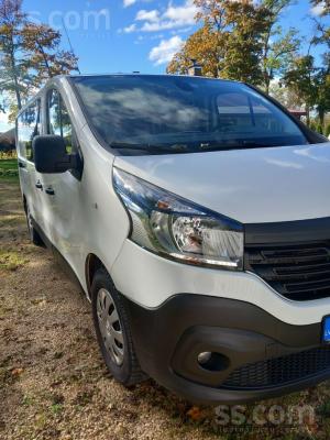 White Renault Trafic 2019 in Gulbene, with an engine capacity of 1.60 L and mileage of 126 thousand km for 14000 €, photo 16 on AUTOMOTO.COM.LV