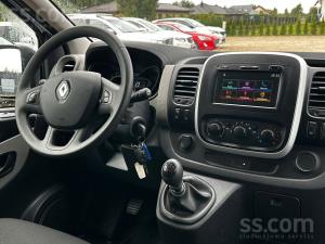 White Renault Trafic 2019 in Jelgava, with an engine capacity of 1.60 L and mileage of 0 thousand km for 15900 €, photo 17 on AUTOMOTO.COM.LV