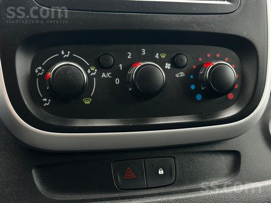 White Renault Trafic 2019 in Jelgava, with an engine capacity of 1.60 L and mileage of 0 thousand km for 15900 €, photo 24 on AUTOMOTO.COM.LV