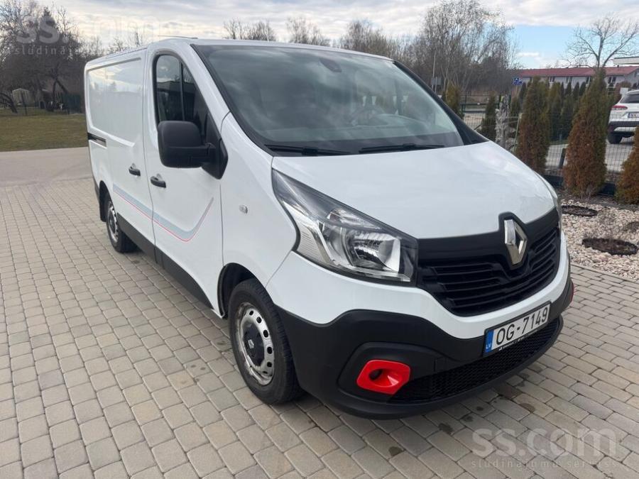 Белый Рено Трафик 2019 в Рига, объемом двигателя 1.60 л и пробегом 207 тыс. км за 8000 €, фото 1 на AUTOMOTO.COM.LV