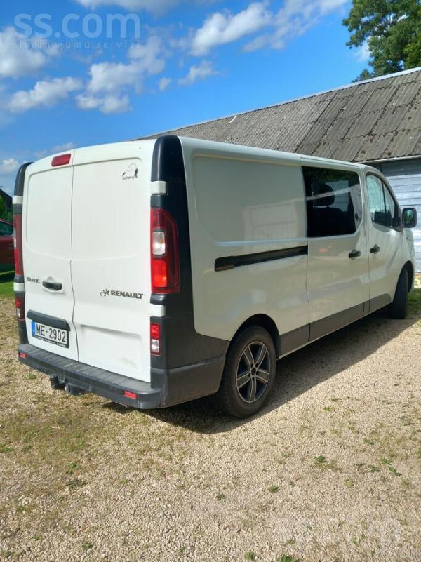 Рено Трафик 2019 в Гулбене на AUTOMOTO.COM.LV Белый Рено Трафик 2019 в Гулбене, объемом двигателя 1.60 л и пробегом 142 тыс. км за 12900 €, фото 6 на AUTOMOTO.COM.LV