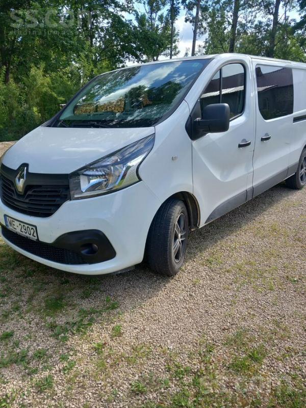 Рено Трафик 2019 в Гулбене на AUTOMOTO.COM.LV Белый Рено Трафик 2019 в Гулбене, объемом двигателя 1.60 л и пробегом 142 тыс. км за 12900 €, фото 8 на AUTOMOTO.COM.LV