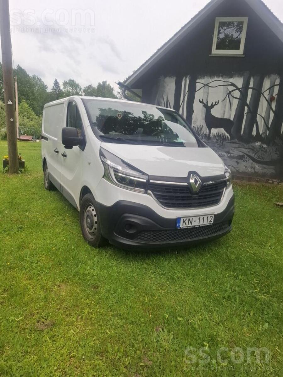 White Renault Trafic 2020 in Riga, with an engine capacity of 1.60 L and mileage of 85 thousand km for 14999 €, photo 1 on AUTOMOTO.COM.LV