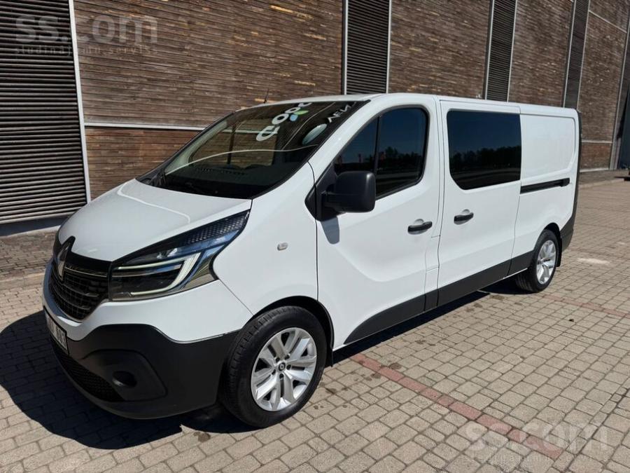 White Renault Trafic 2020 in Riga, with an engine capacity of 2.00 L and mileage of 0 thousand km for 16800 €, photo 1 on AUTOMOTO.COM.LV