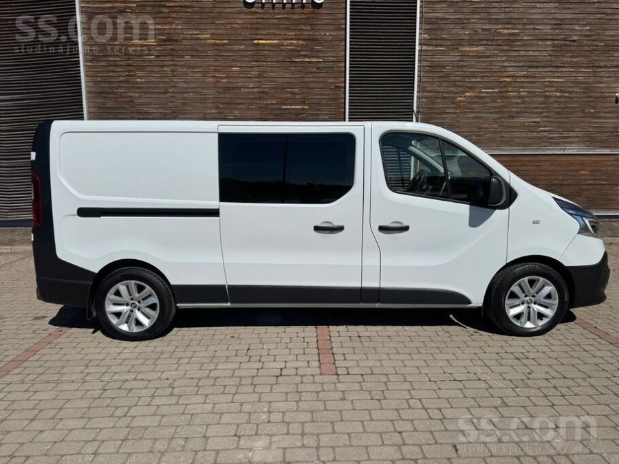 White Renault Trafic 2020 in Riga, with an engine capacity of 2.00 L and mileage of 0 thousand km for 16800 €, photo 11 on AUTOMOTO.COM.LV