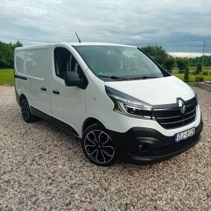 White Renault Trafic 2020 in Cesis, with an engine capacity of 2.00 L and mileage of 122 thousand km for 17000 €, photo  on AUTOMOTO.COM.LV