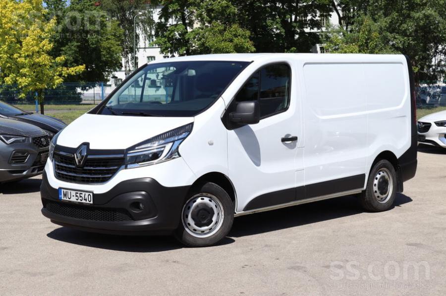 White Renault Trafic 2021 in Riga, with an engine capacity of 2.00 L and mileage of 129 thousand km for 16800 €, photo 1 on AUTOMOTO.COM.LV