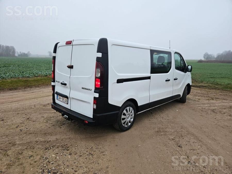 Balts Renault Trafic 2021 Dobele, ar dzinēja tilpumu 2.00 L un nobraukumu 177 tūkst. km par 19999 €, foto 4 vietnē AUTOMOTO.COM.LV