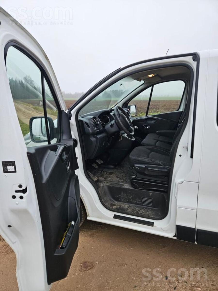 Balts Renault Trafic 2021 Dobele, ar dzinēja tilpumu 2.00 L un nobraukumu 177 tūkst. km par 19999 €, foto 7 vietnē AUTOMOTO.COM.LV