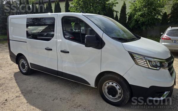 Balts Renault Trafic 2022 Rīga, ar dzinēja tilpumu 2.00 L un nobraukumu 39 tūkst. km par 22950 €, foto 2 vietnē AUTOMOTO.COM.LV