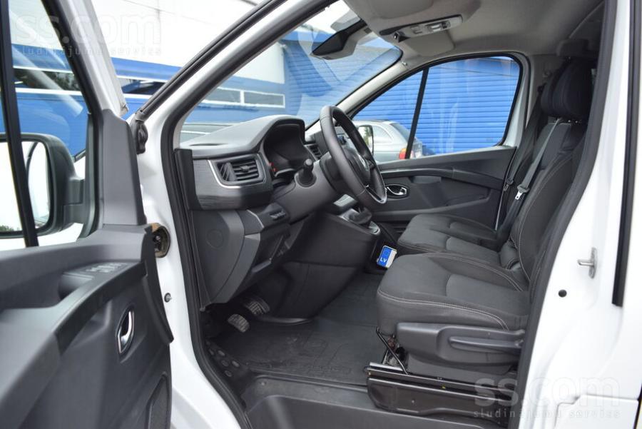 White Renault Trafic 2023 in Riga, with an engine capacity of 2.00 L and mileage of 84 thousand km for 19900 €, photo 8 on AUTOMOTO.COM.LV
