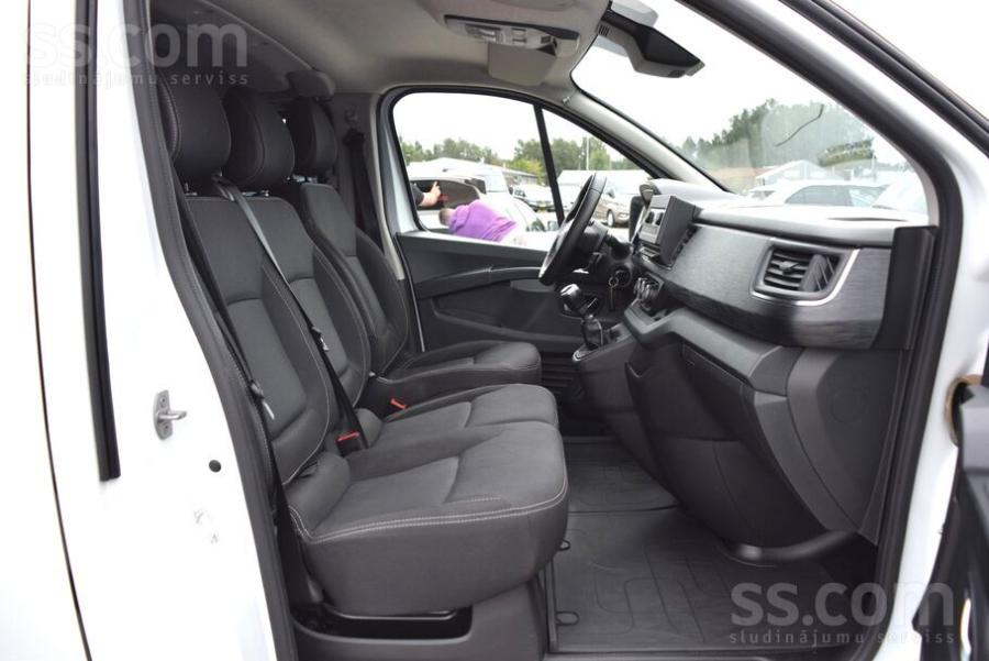 White Renault Trafic 2023 in Riga, with an engine capacity of 2.00 L and mileage of 84 thousand km for 19900 €, photo 14 on AUTOMOTO.COM.LV