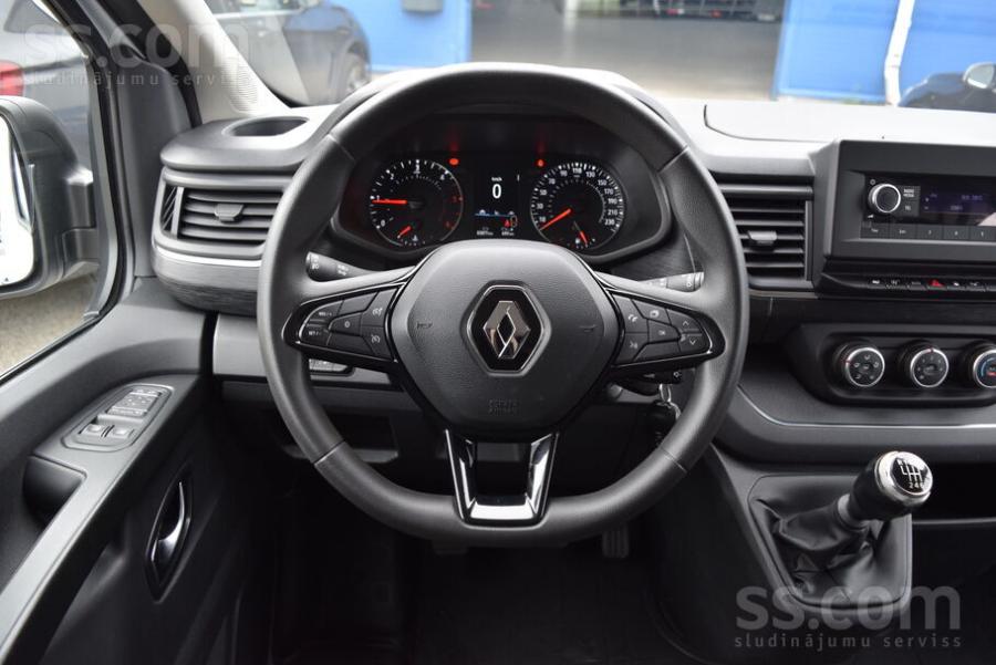 White Renault Trafic 2023 in Riga, with an engine capacity of 2.00 L and mileage of 84 thousand km for 19900 €, photo 16 on AUTOMOTO.COM.LV