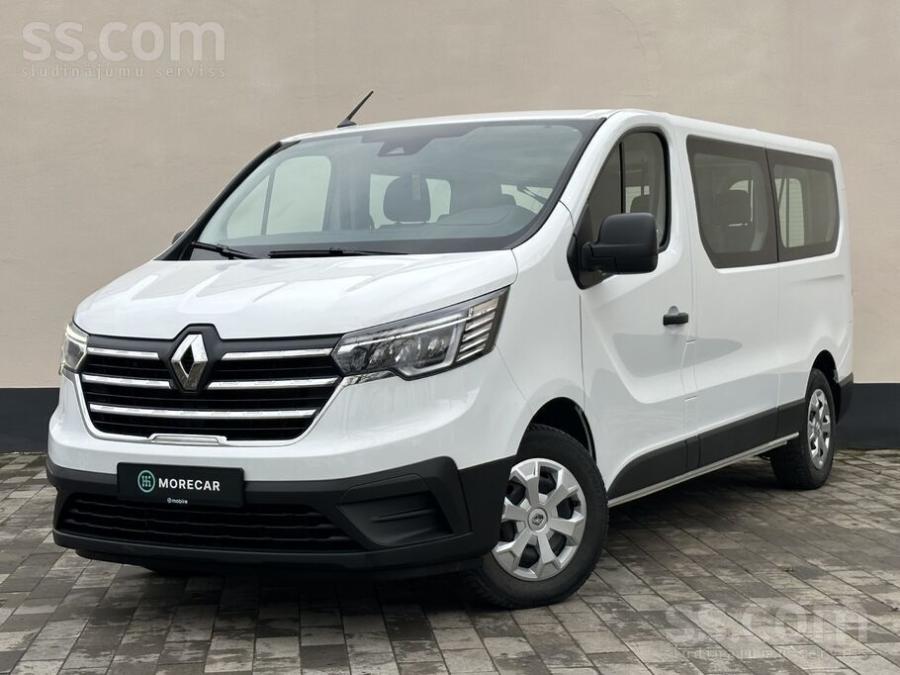 White Renault Trafic 2025 in Riga, with an engine capacity of 2.00 L and mileage of 28 thousand km for 32550 €, photo 1 on AUTOMOTO.COM.LV
