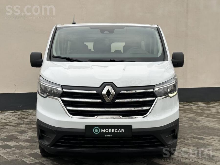 White Renault Trafic 2025 in Riga, with an engine capacity of 2.00 L and mileage of 28 thousand km for 32550 €, photo 3 on AUTOMOTO.COM.LV