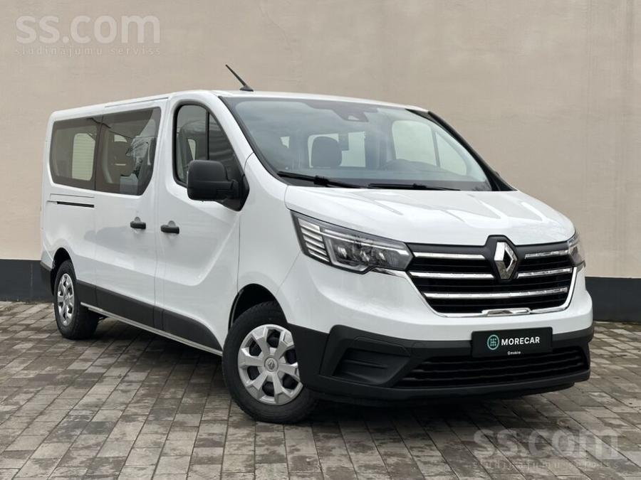 White Renault Trafic 2025 in Riga, with an engine capacity of 2.00 L and mileage of 28 thousand km for 32550 €, photo 4 on AUTOMOTO.COM.LV