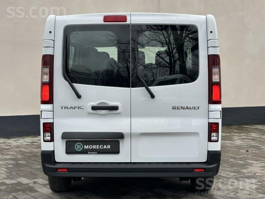White Renault Trafic 2025 in Riga, with an engine capacity of 2.00 L and mileage of 28 thousand km for 32550 €, photo 6 on AUTOMOTO.COM.LV