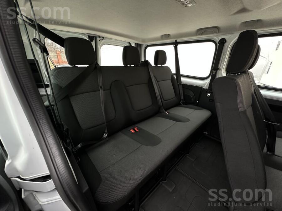 White Renault Trafic 2025 in Riga, with an engine capacity of 2.00 L and mileage of 28 thousand km for 32550 €, photo 18 on AUTOMOTO.COM.LV