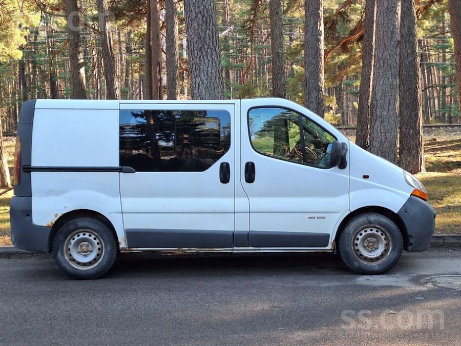 Balts Renault Trafic 2002 Rīga, ar dzinēja tilpumu 1.90 L un nobraukumu 420 tūkst. km par 2090 €, foto 6 vietnē AUTOMOTO.COM.LV