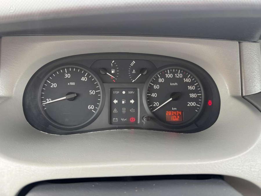 White Renault Trafic 2004 in Telschi, with an engine capacity of 1.90 L and mileage of 283 thousand km for 4300 €, photo 20 on AUTOMOTO.COM.LV