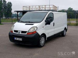 Balts Renault Trafic 2005 Rīga, ar dzinēja tilpumu 1.90 L un nobraukumu 450 tūkst. km par 2250 €, foto  vietnē AUTOMOTO.COM.LV